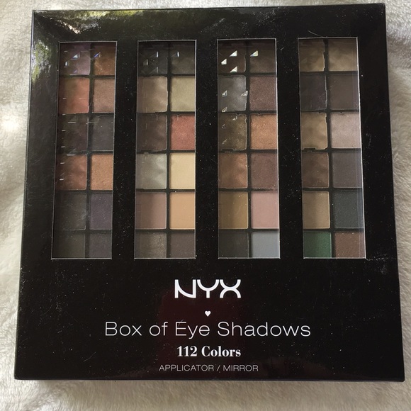 NYX | Makeup | Nyx Box Of Eye Shadows 12 Colors | Poshmark